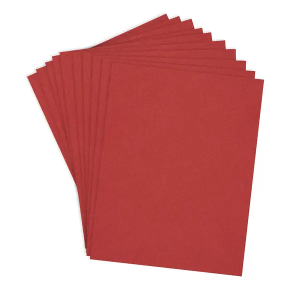 SPELLBINDERS POMEGRANATE COLORWHEEL CARDSTOCK 8.5x11 10/PK - Scrapbook ...
