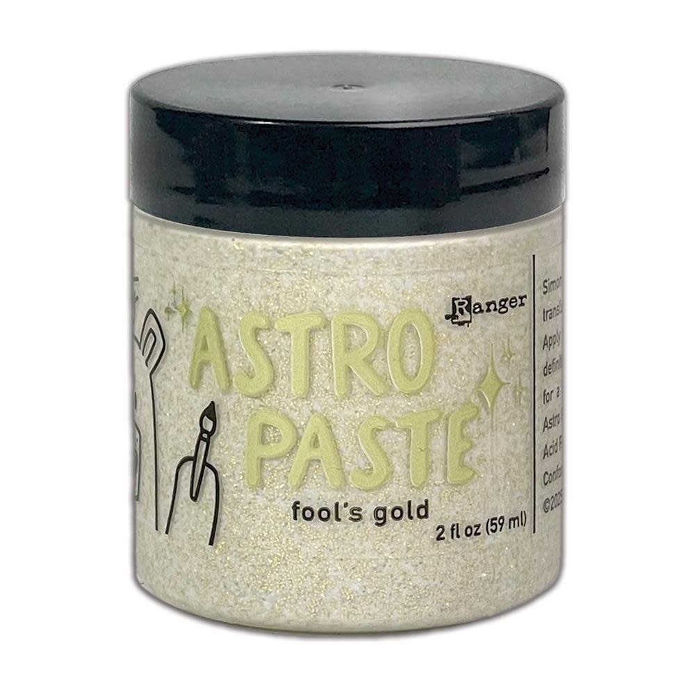 RANGER SIMON HURLEY ASTRO PASTE FOOL'S GOLD - Scrapbook Centrale
