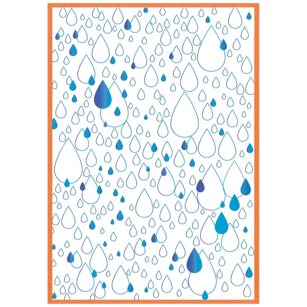 SIZZIX STACEY PARK DRIP, DRIP, DROP CLEAR STAMP AND STENCIL SET ...