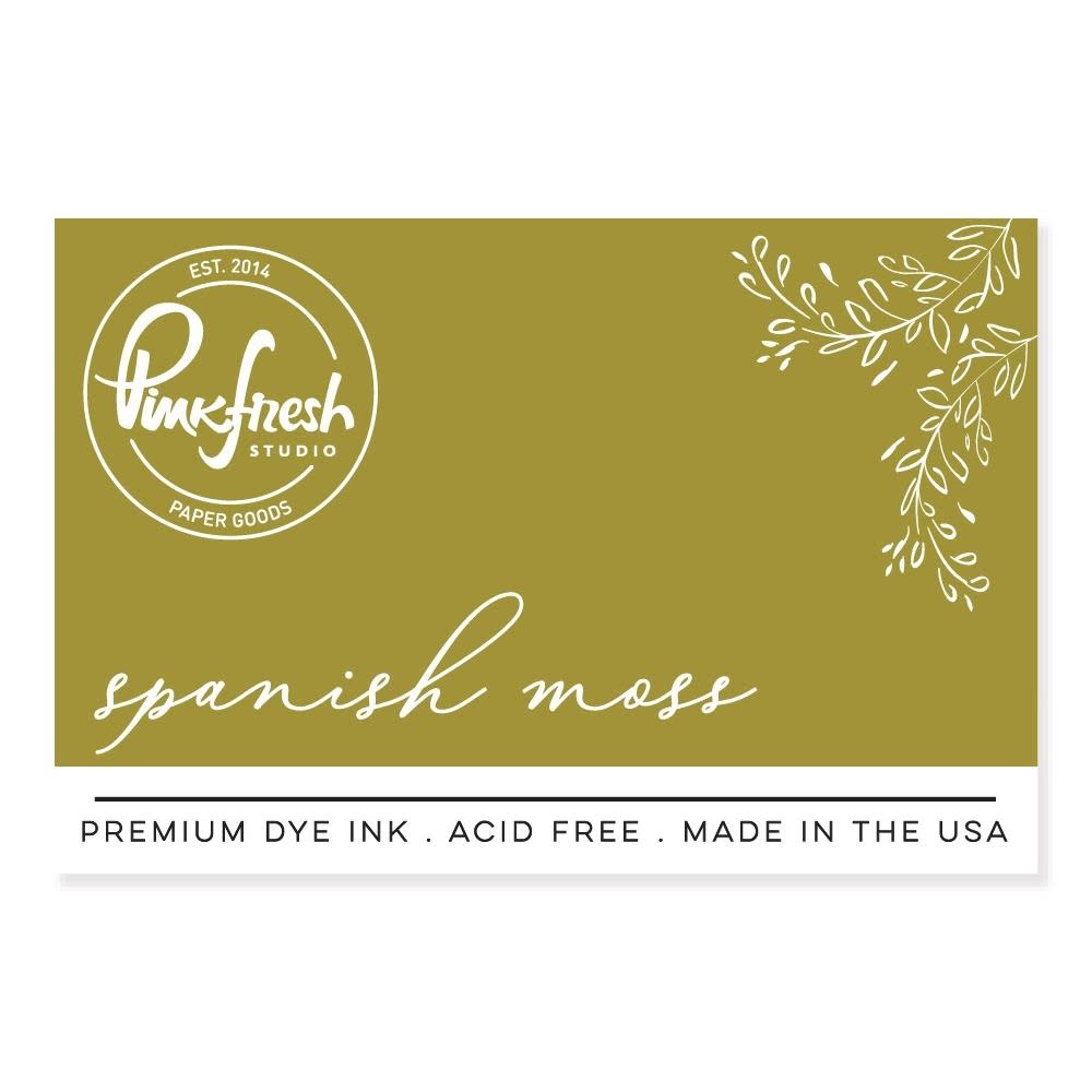 PINKFRESH STUDIO SPANISH MOSS PREMIUM DYE INK PAD - Scrapbook Centrale