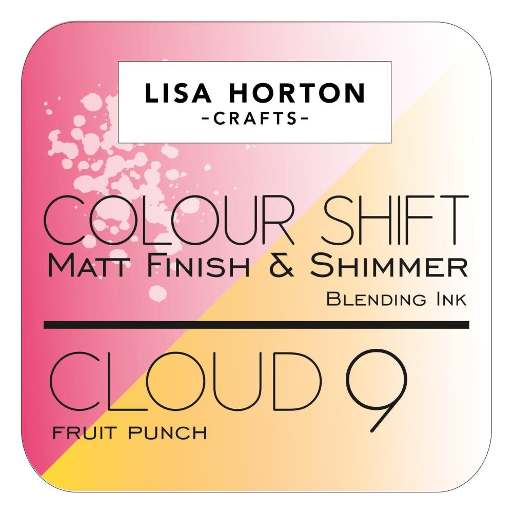 LISA HORTON CRAFTS CLOUD 9 FRUIT PUNCH COLOR SHIFT INK PAD - Scrapbook ...