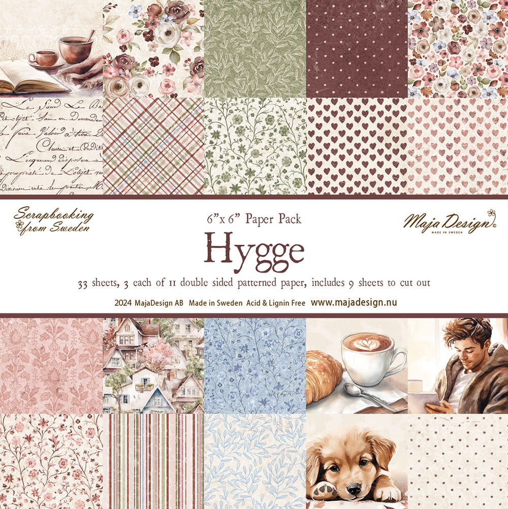 MAJA DESIGN HYGGE PAPER PACK 6X6 - Scrapbook Centrale