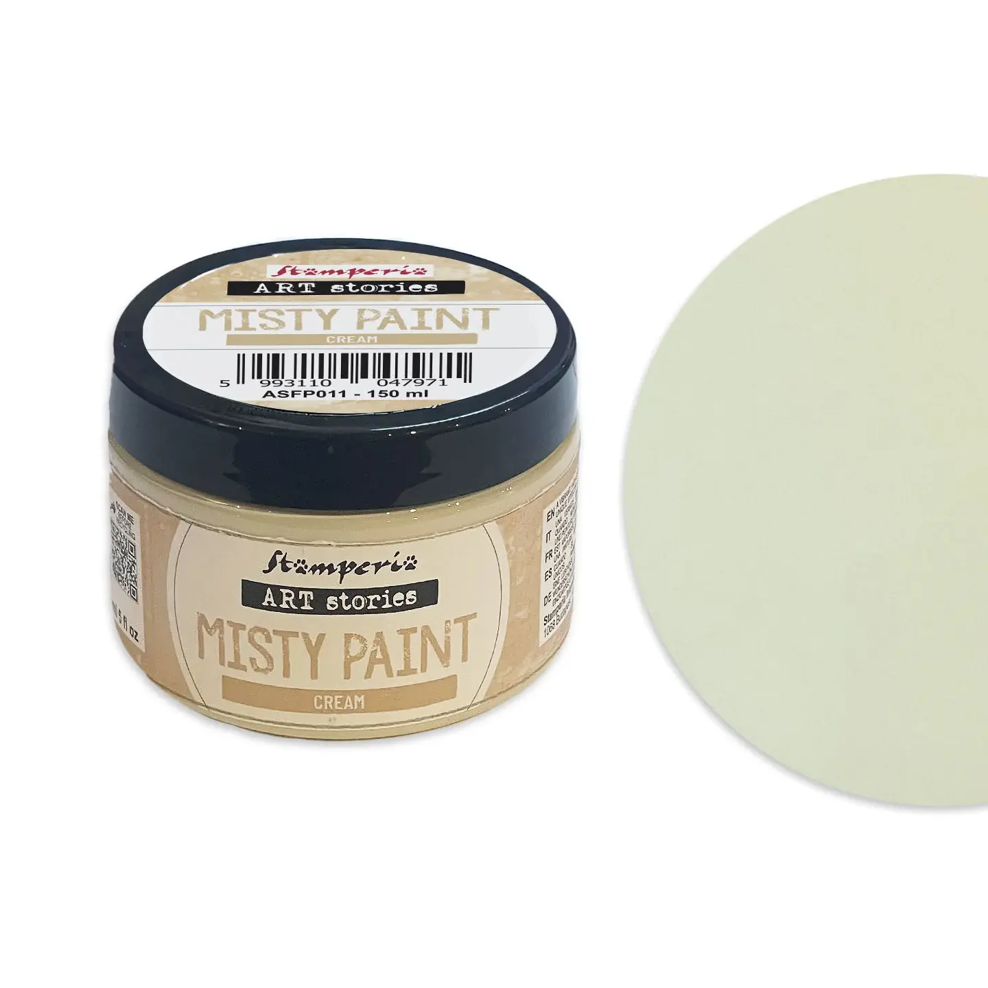 STAMPERIA MISTY PAINT CREAM 150ml - Scrapbook Centrale