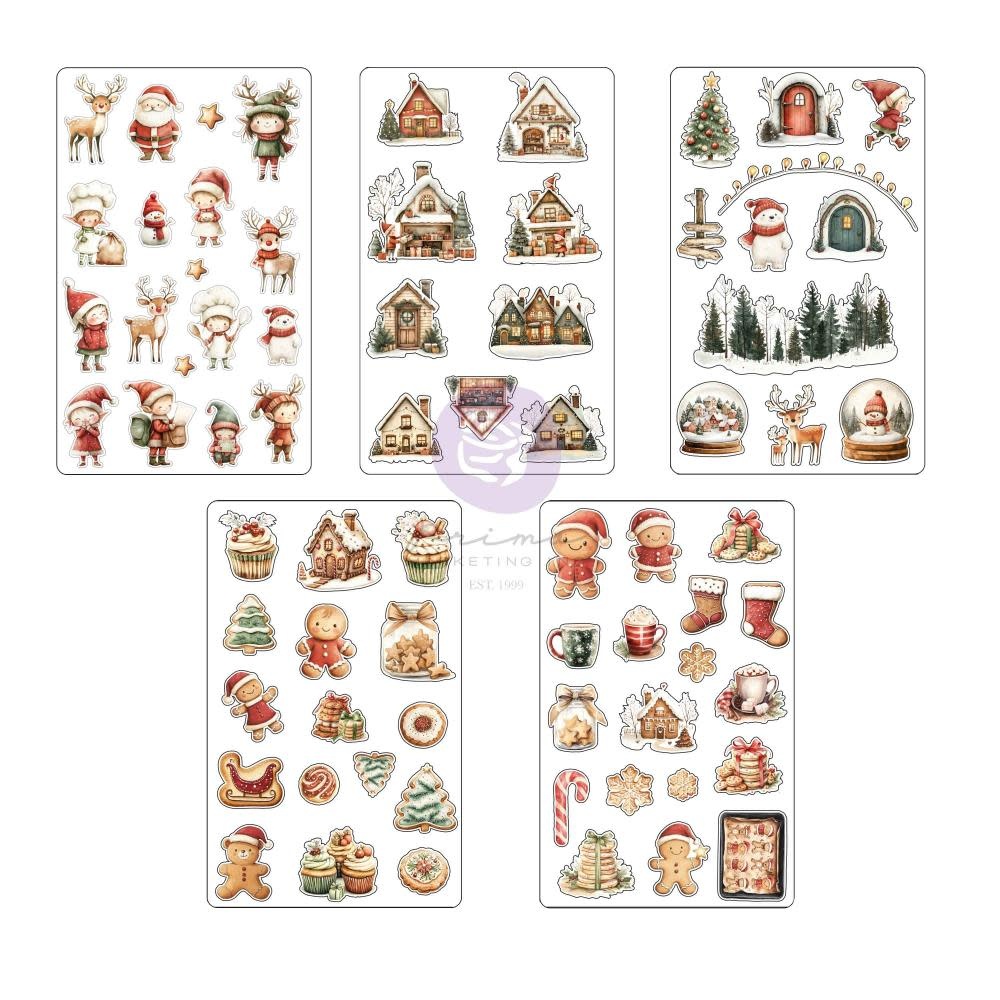 PRIMA TWINKLE & TREATS STICKER SHEETS - Scrapbook Centrale