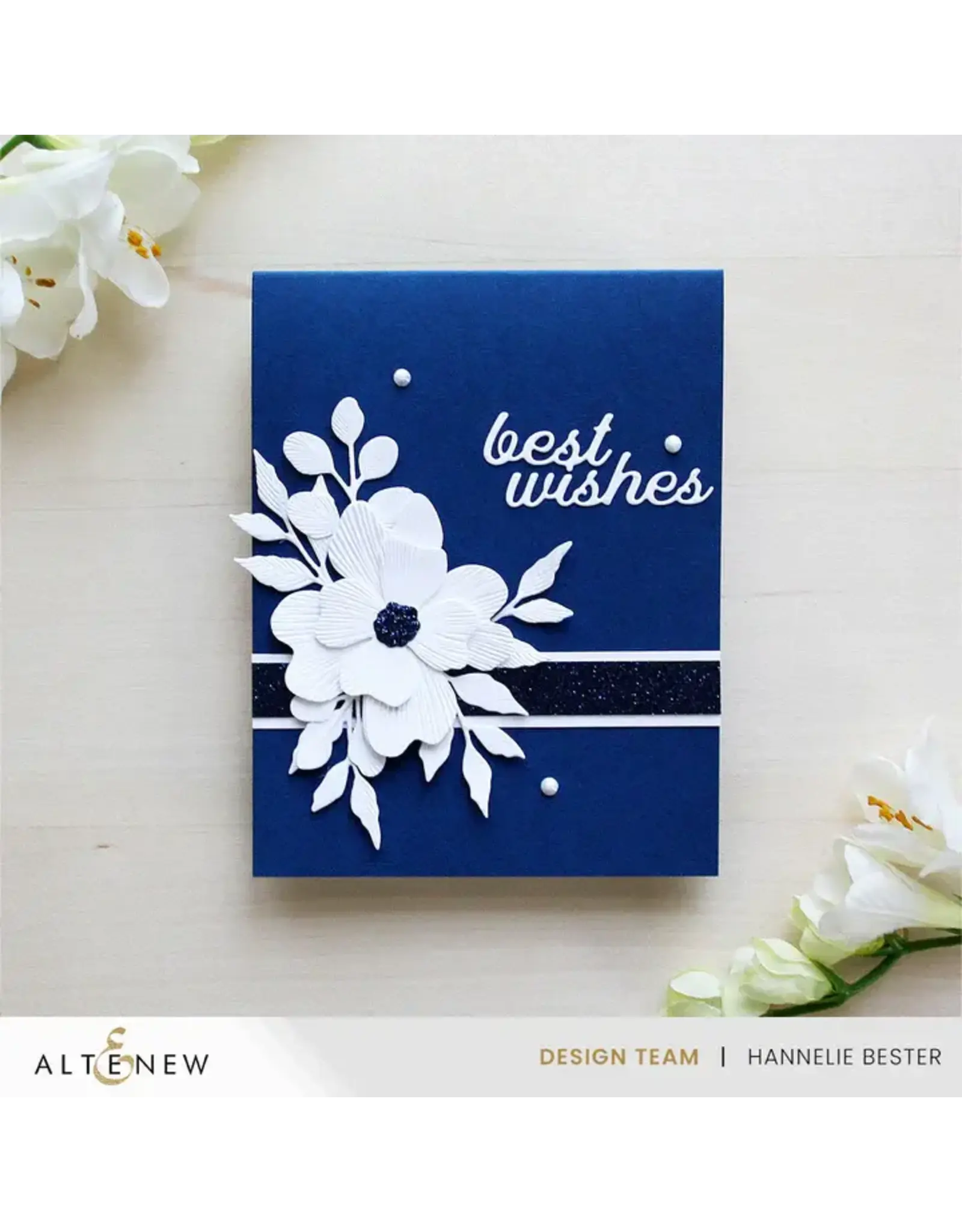 ALTENEW CRAFT YOUR LIFE PROJECT KIT: STITCHED WITH LOVE CLEAR STAMP ...