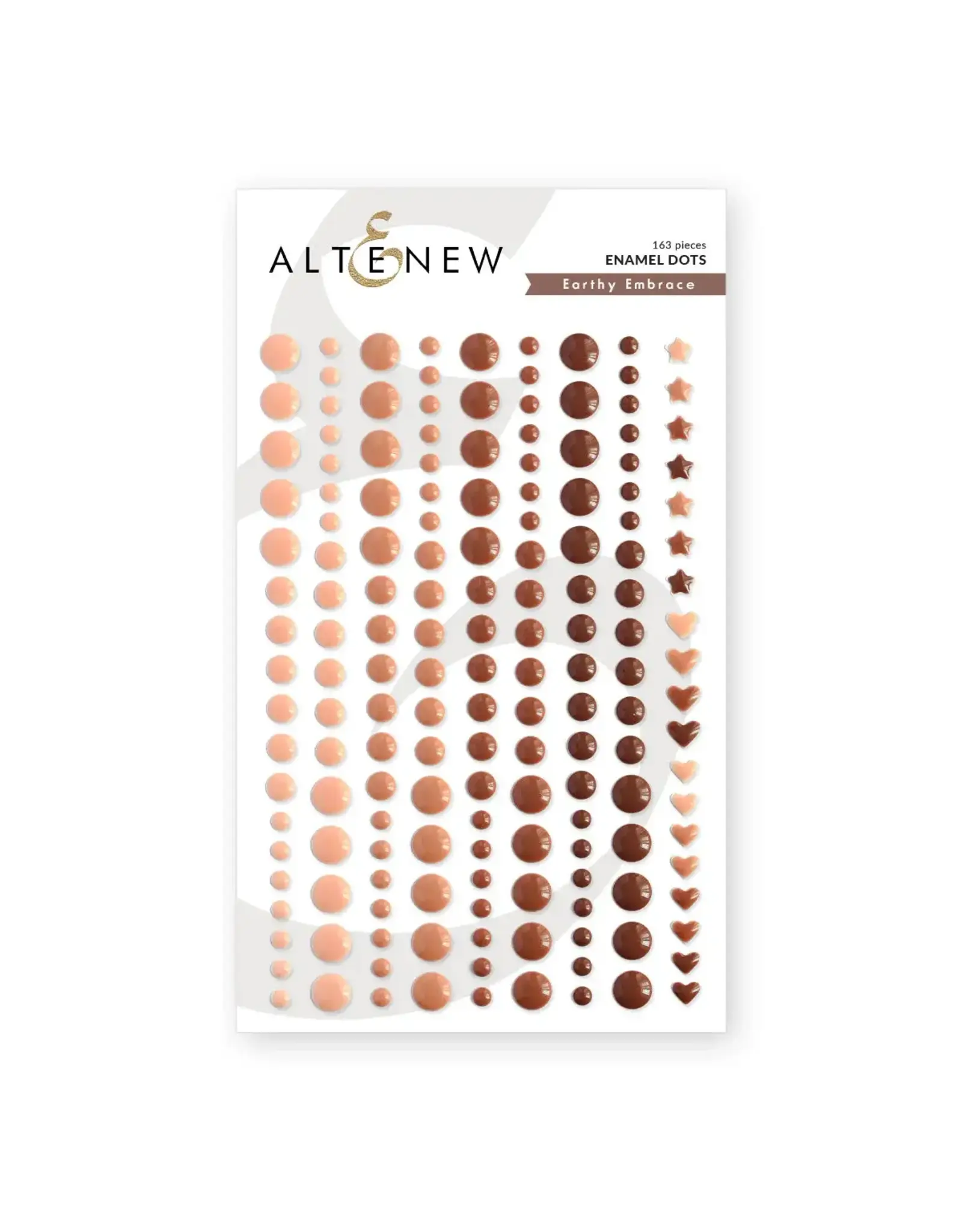 ALTENEW EARTHY EMBRACE ENAMEL DOTS - Scrapbook Centrale