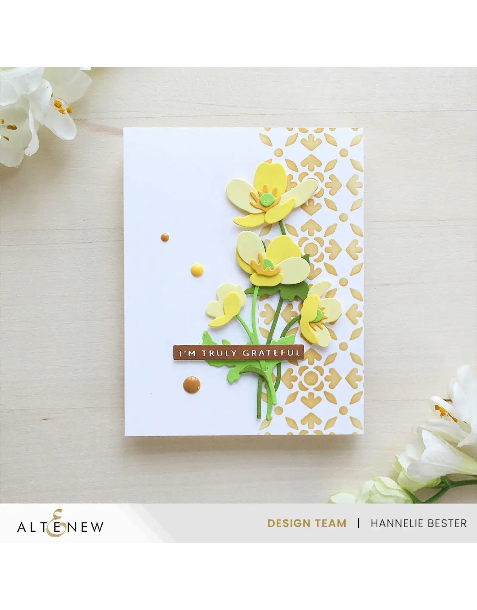 ALTENEW CRAFT-A-FLOWER: BUTTERCUP BUNCH LAYERING DIE SET - Scrapbook ...