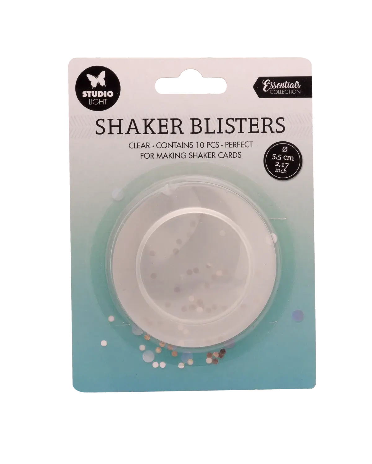 STUDIOLIGHT ESSENTIALS COLLECTION ROUND SHAKER BLISTERS - Scrapbook ...