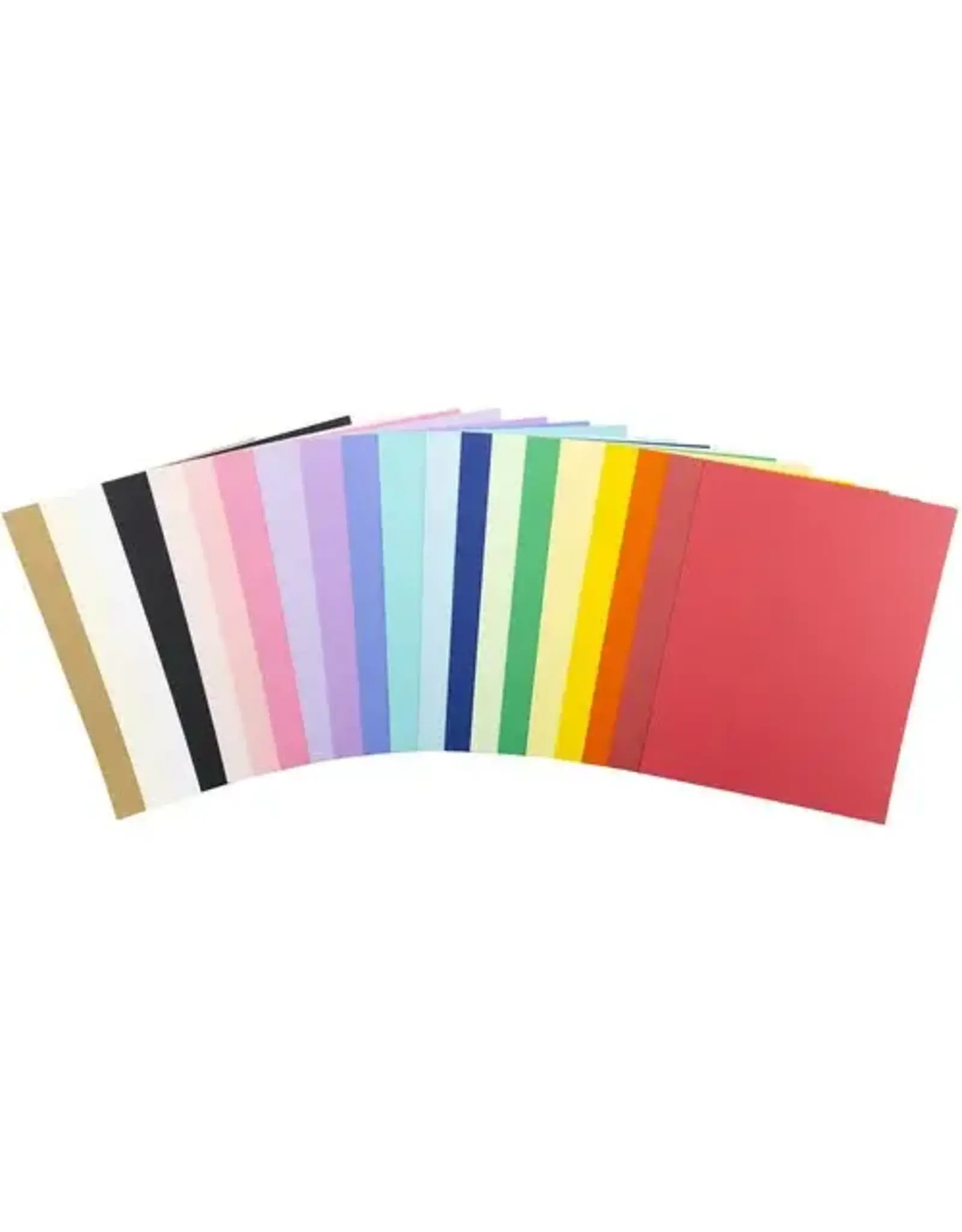 HARMONY HUES KALEIDOSCOPE 8.5x11 CARDSTOCK PACK 200 SHEETS - Scrapbook ...