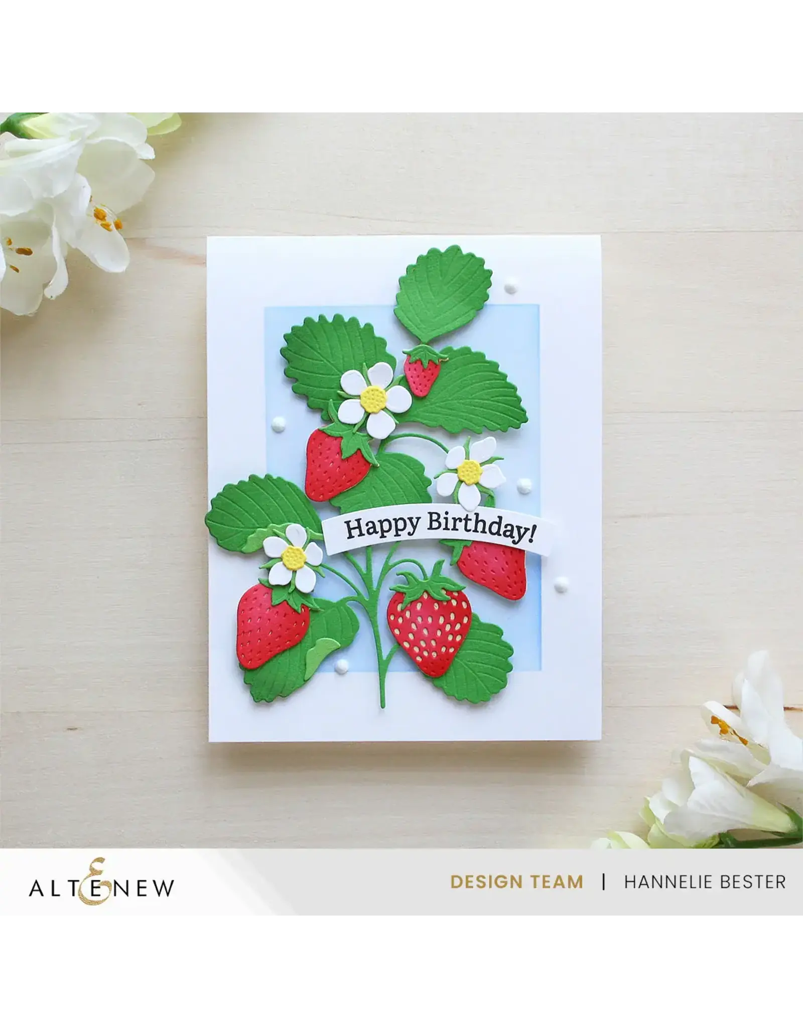 ALTENEW CREATIVE CUTS: STRAWBERRY PATCH LAYERING DIE SET - Scrapbook ...