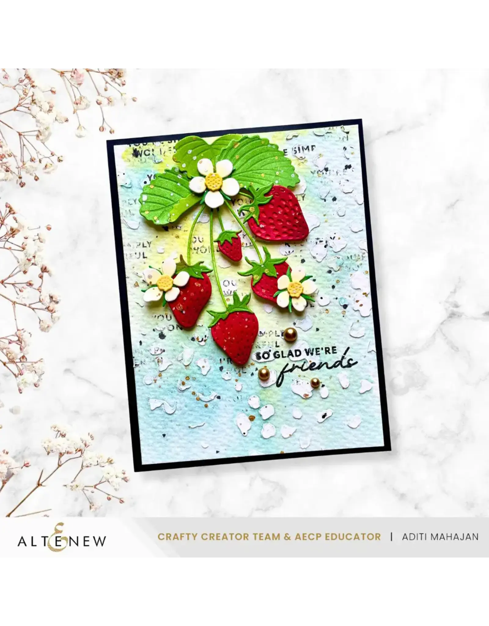 ALTENEW CREATIVE CUTS: STRAWBERRY PATCH LAYERING DIE SET - Scrapbook ...