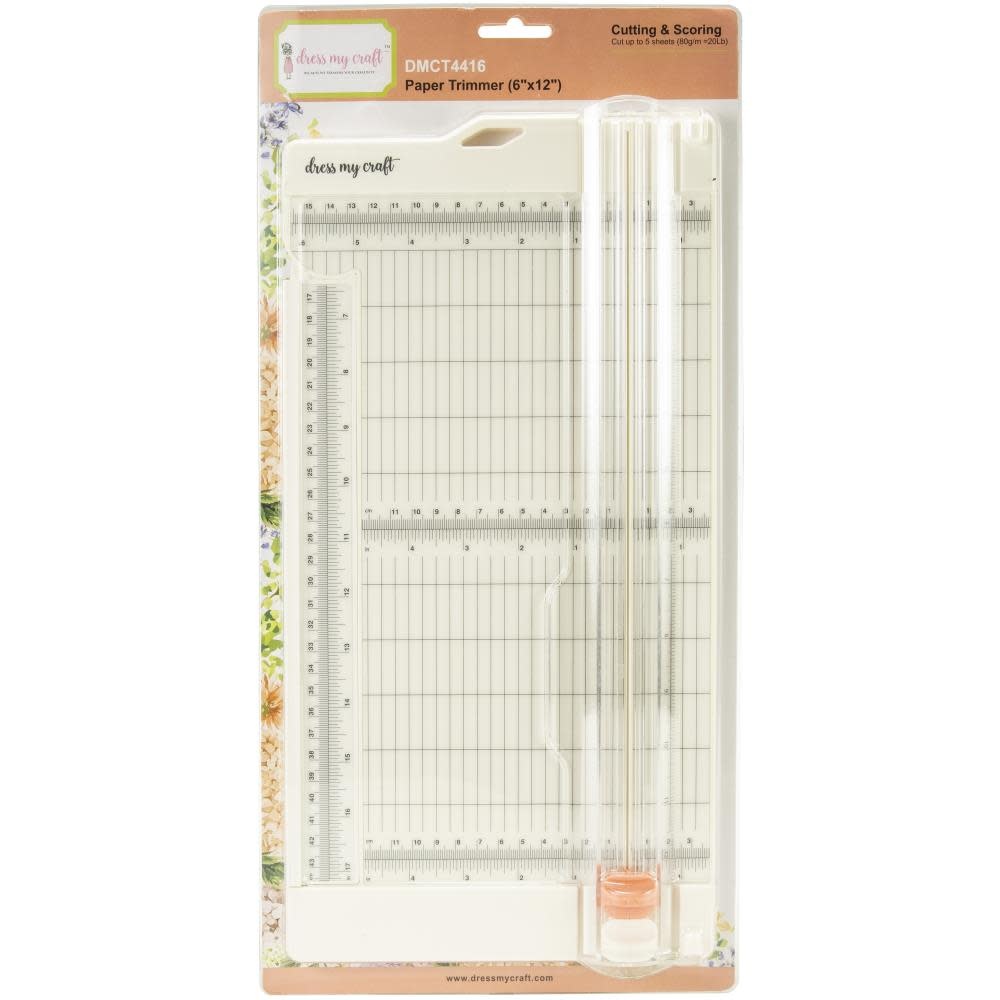 DRESS MY CRAFT PAPER TRIMMER CUTTING AND SCORING 6x12 - Scrapbook Centrale