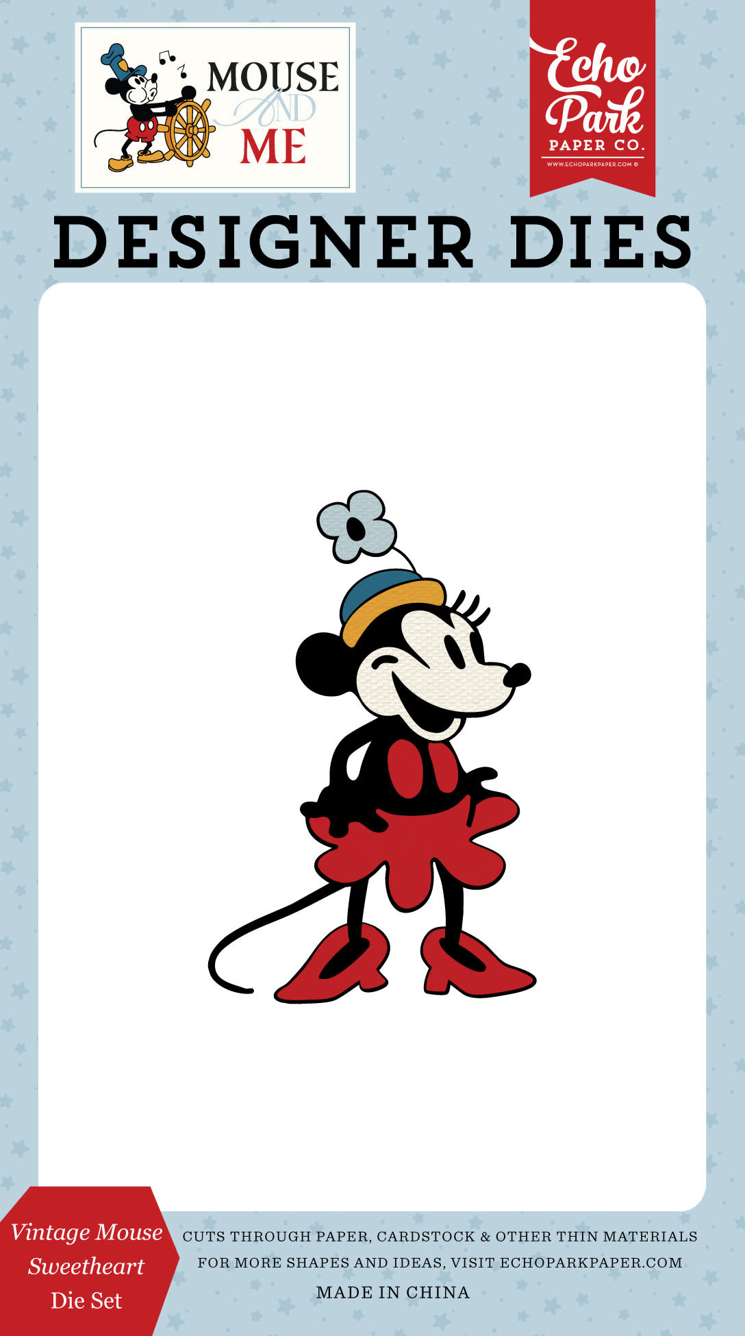 ECHO PARK MOUSE AND ME VINTAGE MOUSE SWEETHEART SMALL DIE - Scrapbook ...
