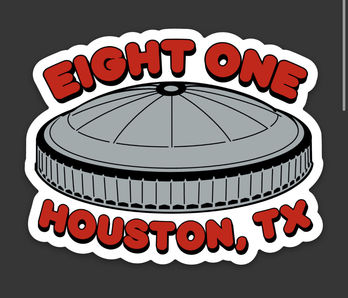 Eight One Dome Sticker - Eight One