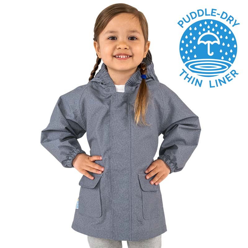 Jan & Jul Jan & Jul Puddle-Dry Rain Jacket - Pebble Kids Store