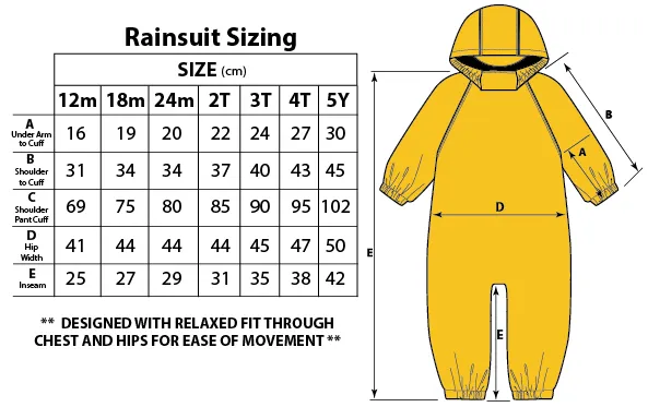 Calikids Calikids Rain Suit - Pebble Kids Store