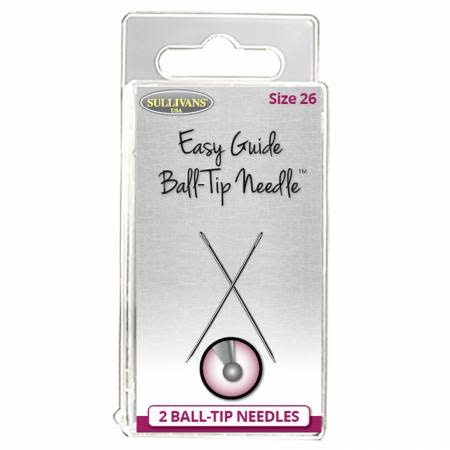 39870 Easy Guide Ball-Tip Needle sz26 pk/2 - The Yarn Underground
