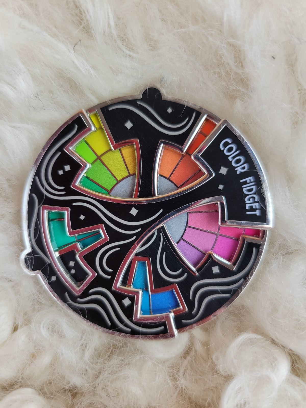 Color Fidget magnet - The Yarn Underground