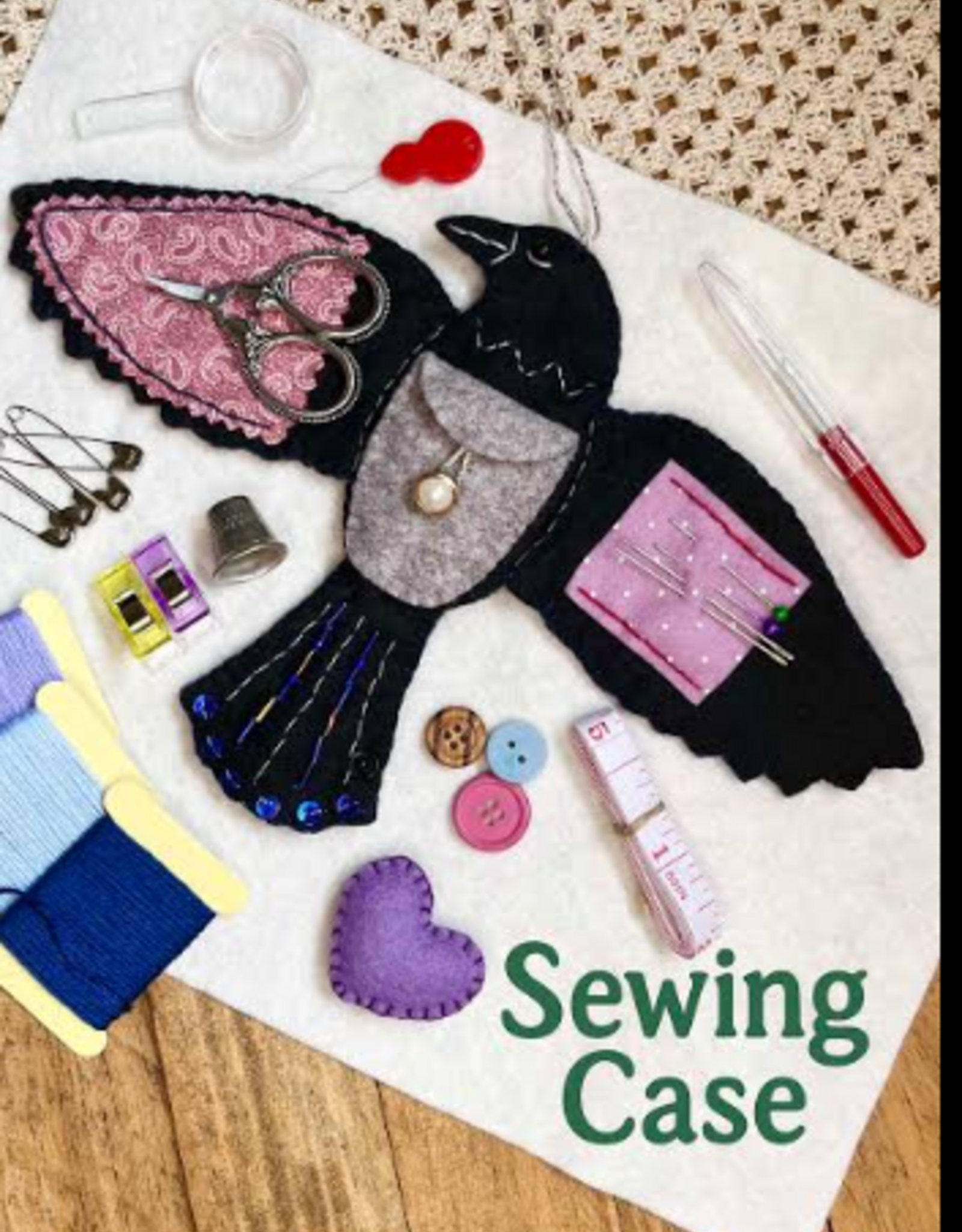 Crow Tool Holder Hand Sewing Class - The Yarn Underground