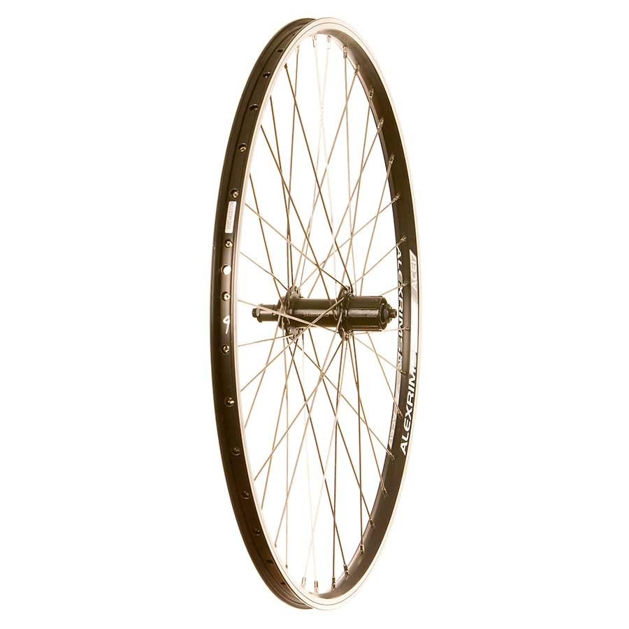 REAR WHEEL 26" ACE-17 36H RIM BRAKE - BLACK - Ride On Bikes Inc