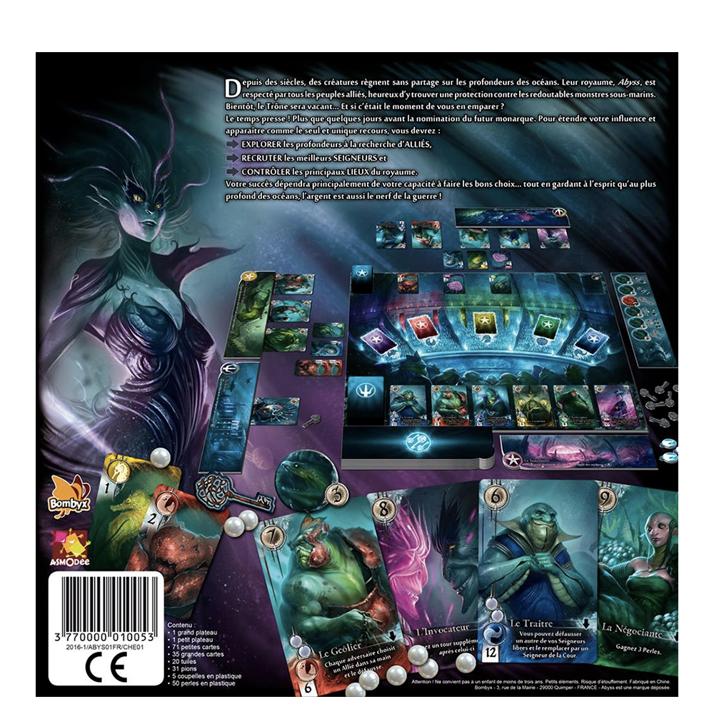 Abyss [français] | Jeux de société - Boutique La Revanche