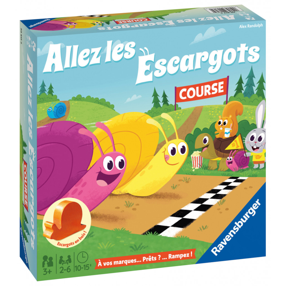 Allez les escargots [French] | Board Games - Boutique La Revanche