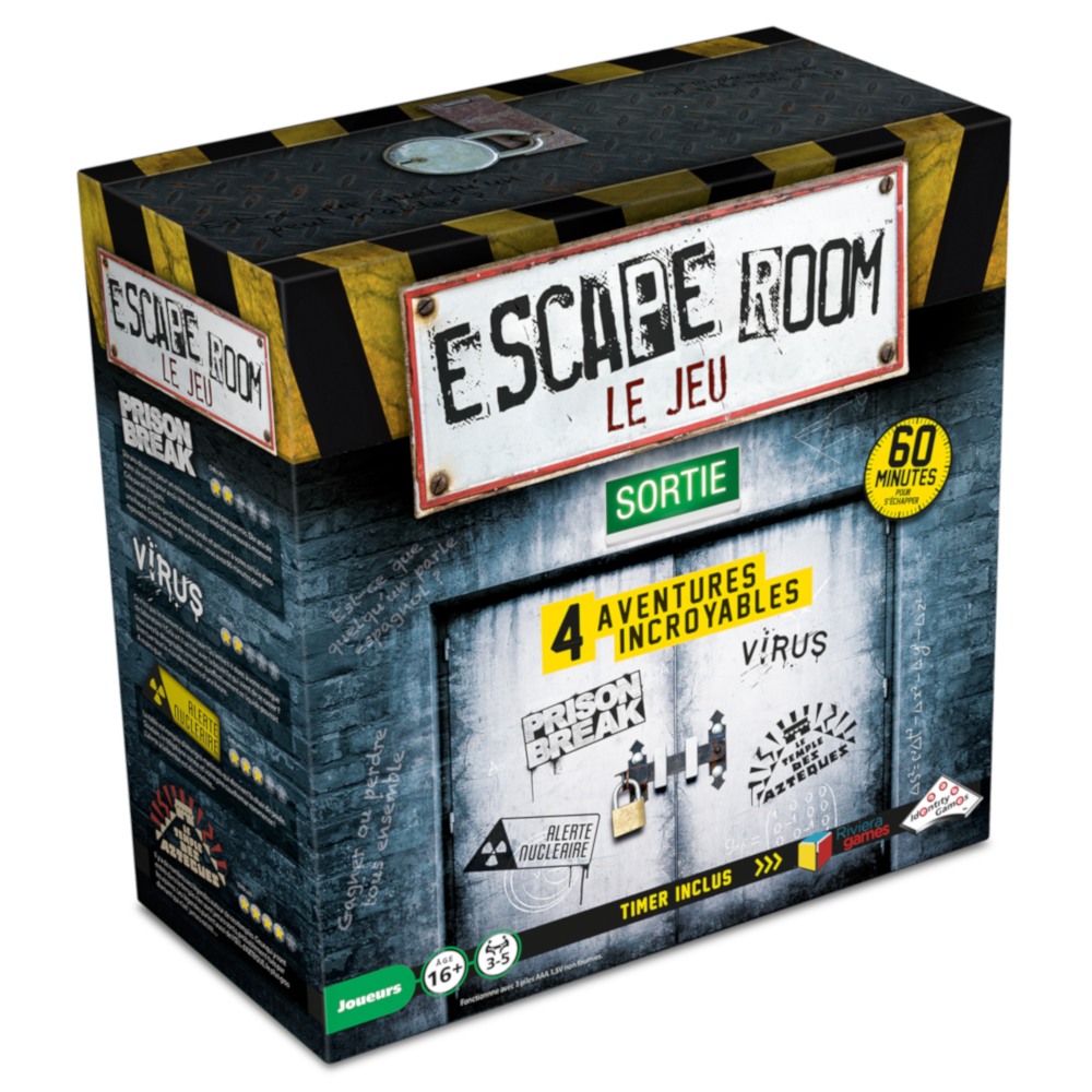 Escape Room - Le jeu [français] | Jeux de société - Boutique La Revanche