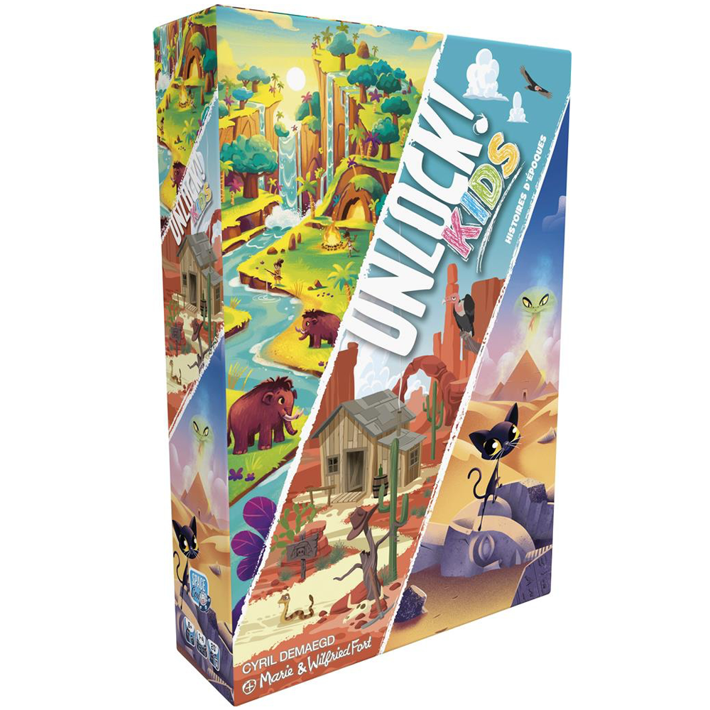 Unlock ! - Kids (2) - Histoires d'époques [français] | Jeux de société ...