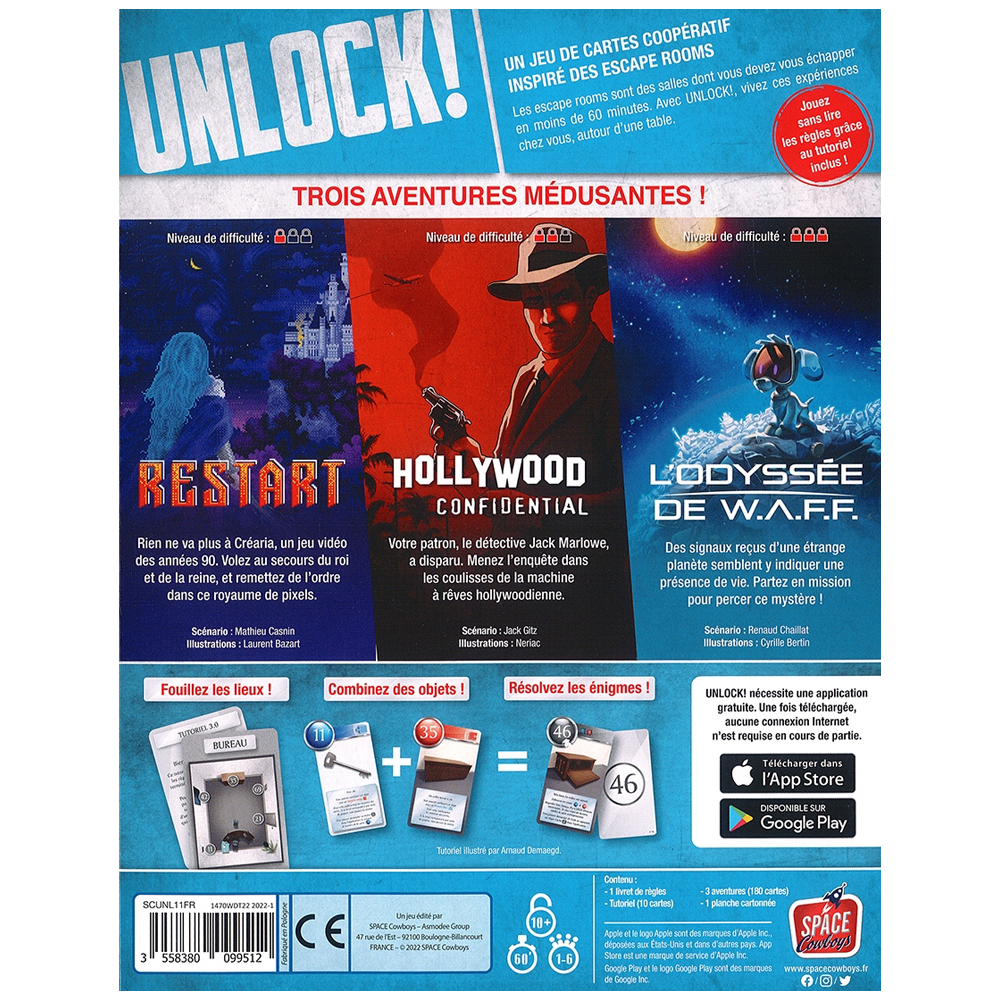 Unlock ! (11) - Extraordinary Adventures [French] | Board Games ...