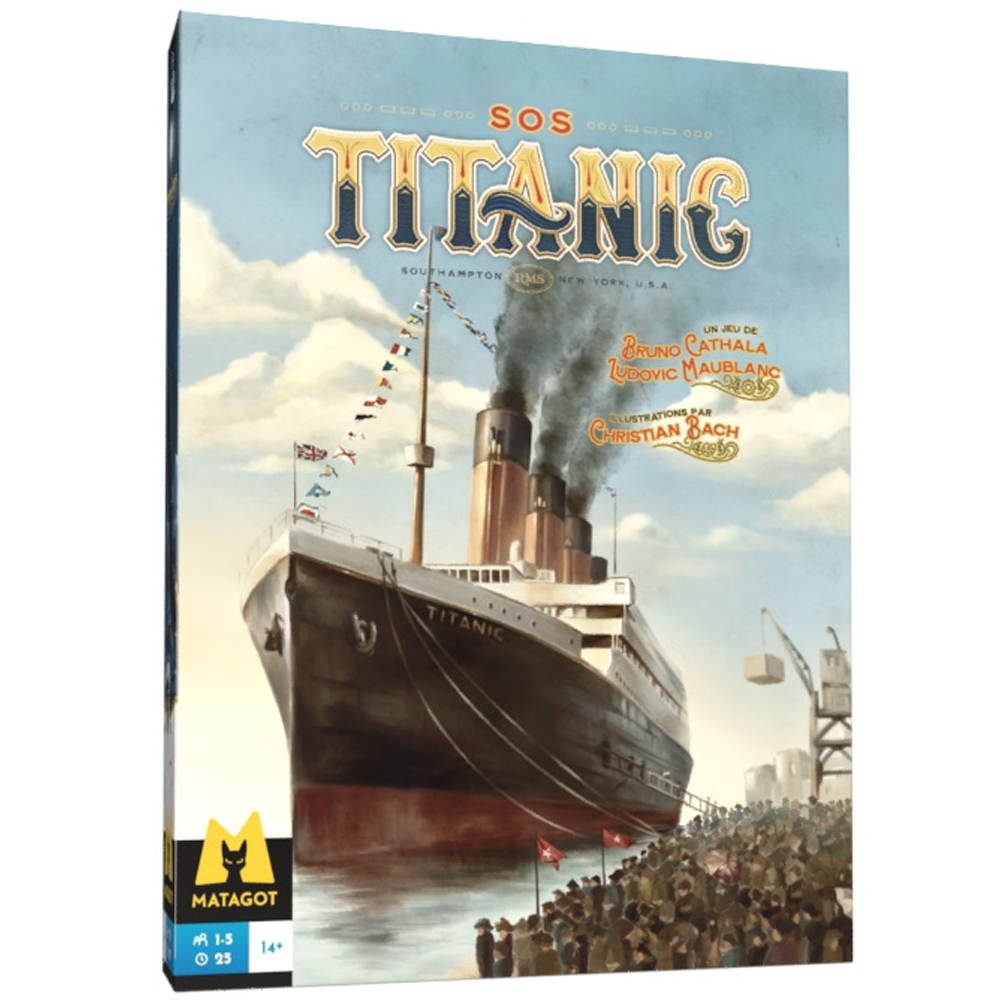 SOS Titanic [French] | Board Games - Boutique La Revanche