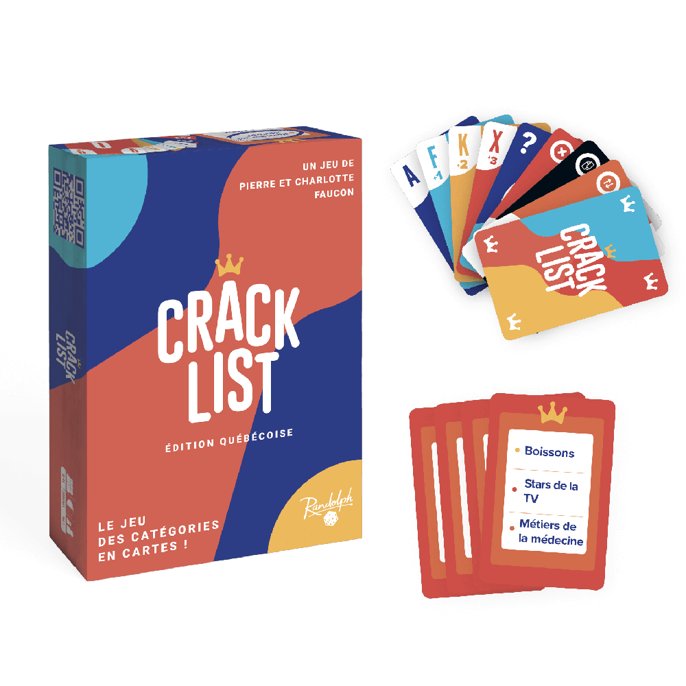 Crack List - Édition Québecoise [French] | Board Games - Boutique La ...