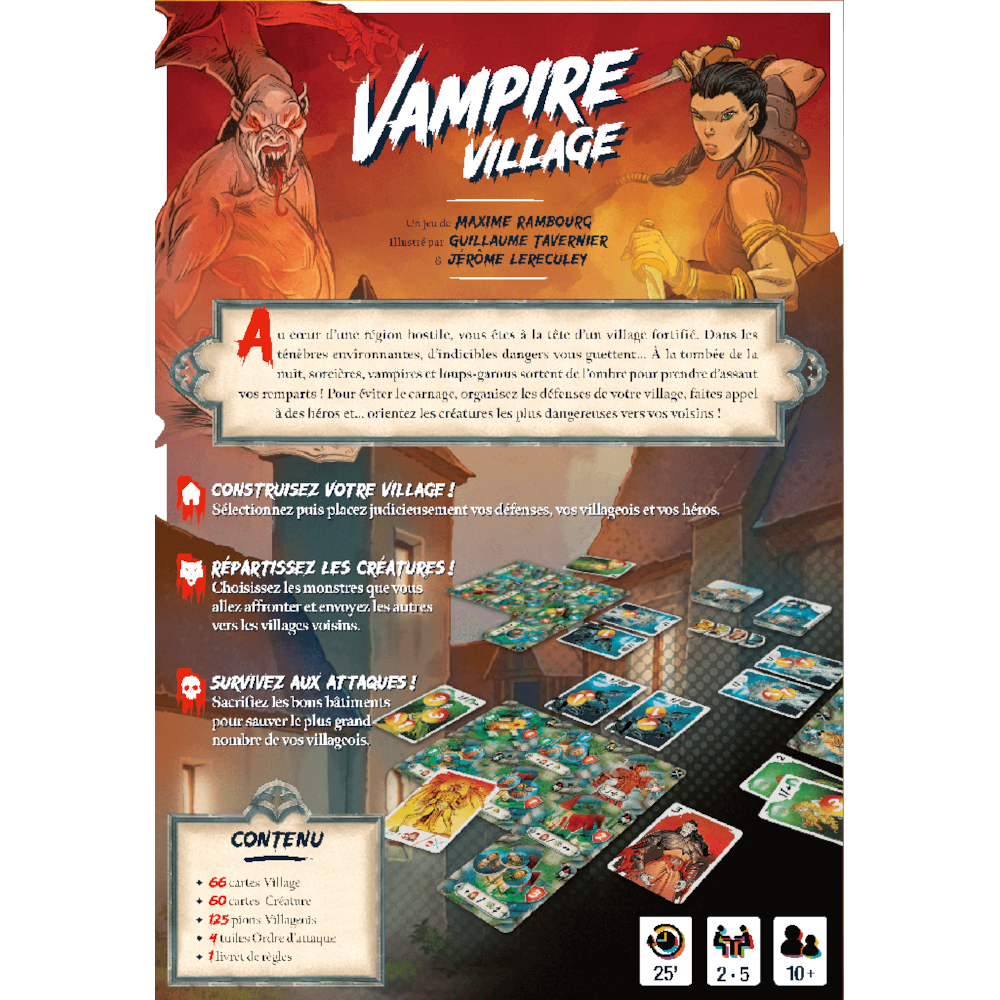 Vampire Village [French] | Board Games - Boutique La Revanche