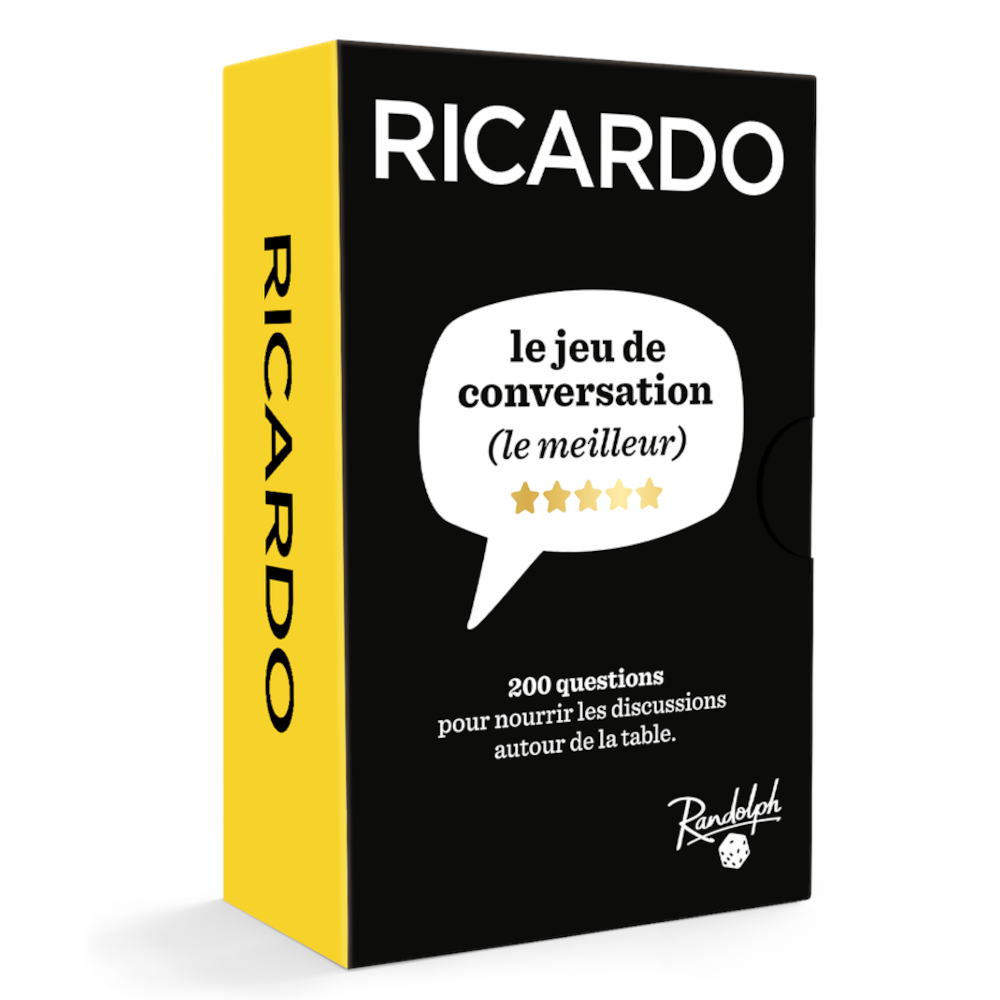 Ricardo - Le jeu de conversation [French] | Board Games - Boutique La ...
