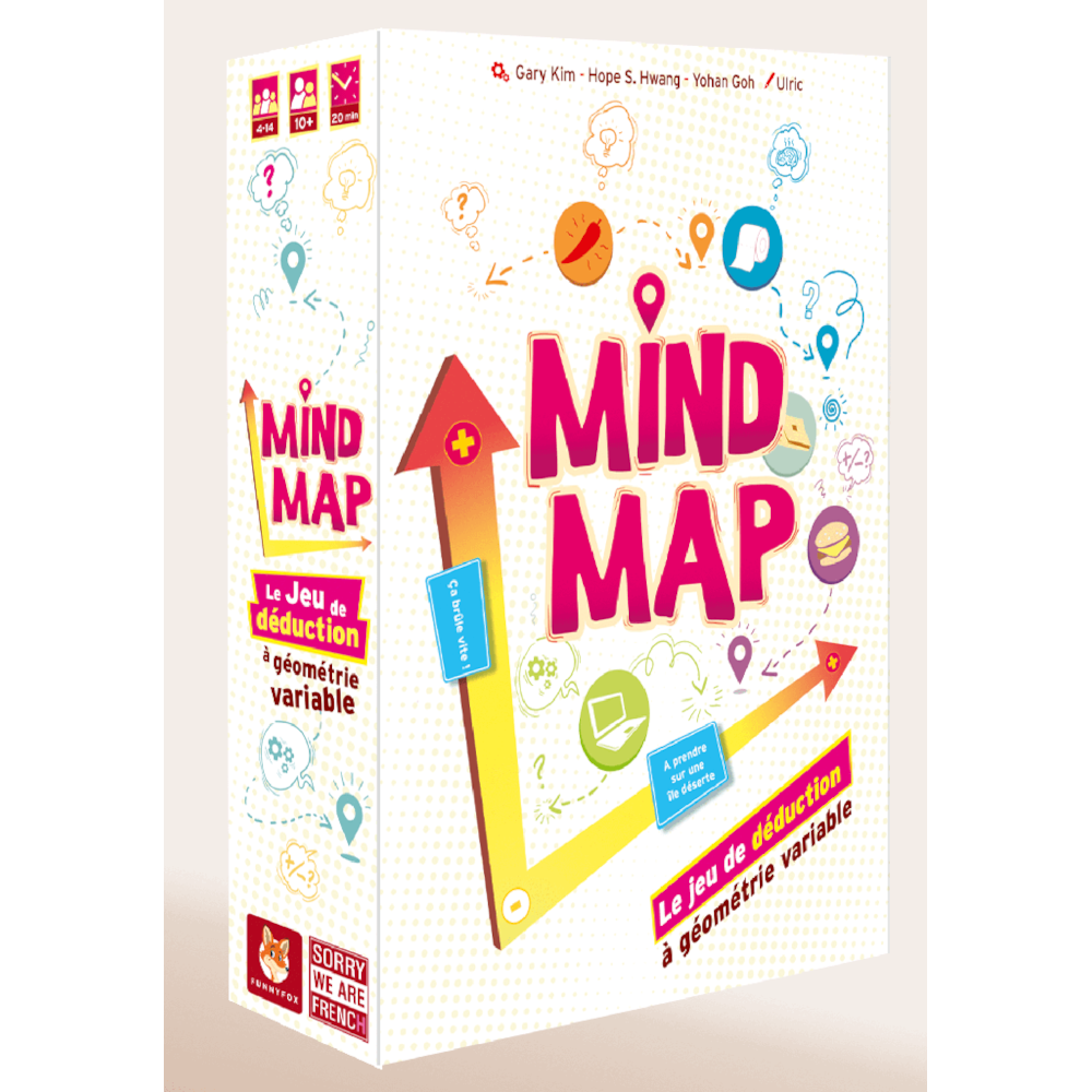 Mind Map [français] Jeux de société - Boutique La Revanche