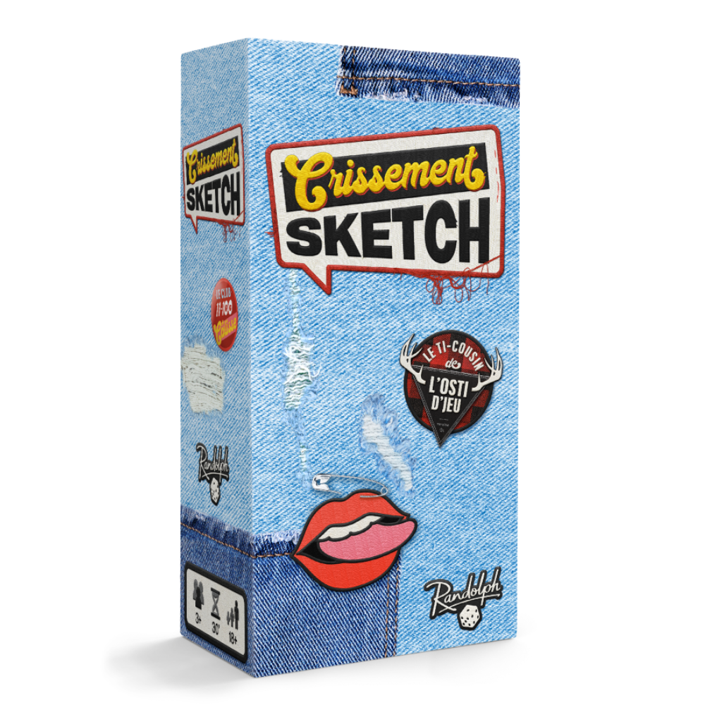 Crissement Sketch [French] | Board Games - Boutique La Revanche