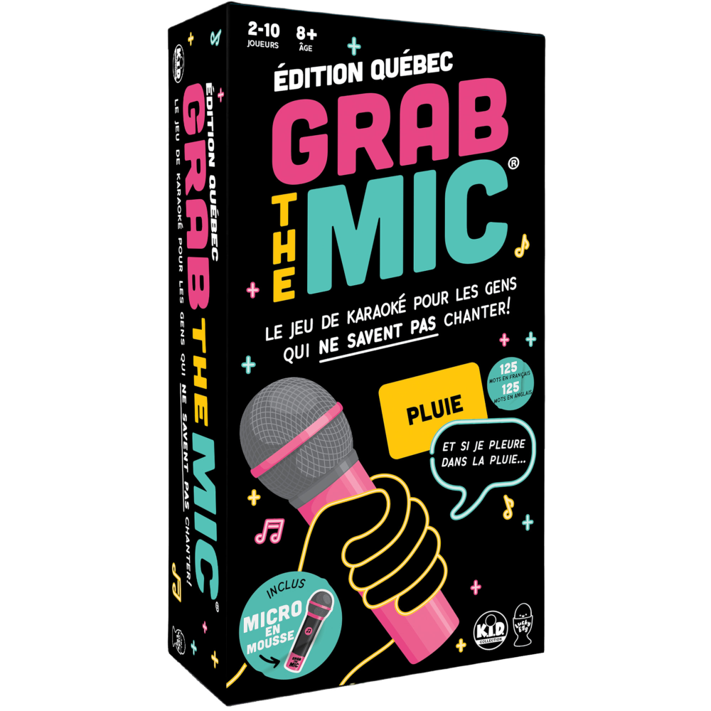 Grab The Mic (Édition Québec) [français] - Boutique La Revanche