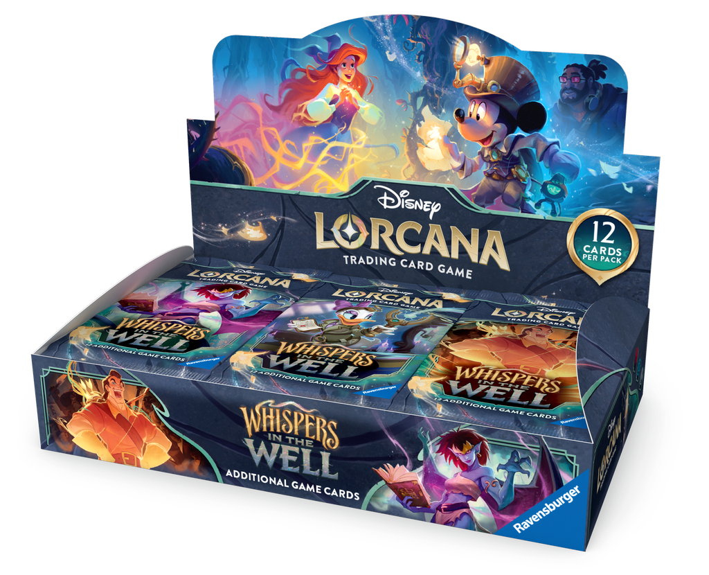 Disney Lorcana (10) - Whispers in the Well - Booster Pack Display x24 ...