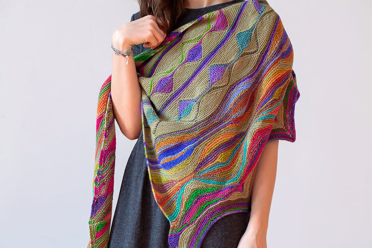 Positive Vibrations Shawl Kit - Yarnify!®