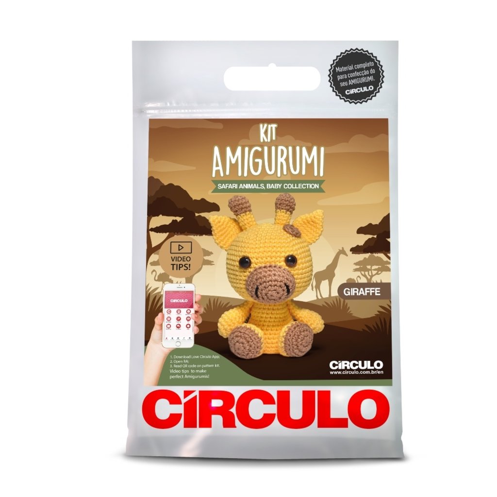 Circulo Circulo Amigurumi Safari Kit - Yarnify!®