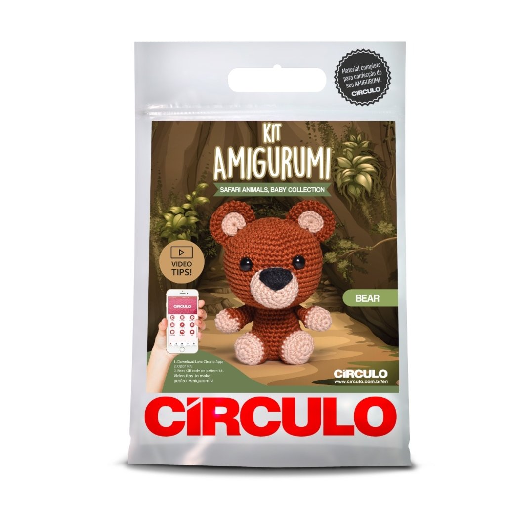 Circulo Circulo Amigurumi Safari Kit - Yarnify!®