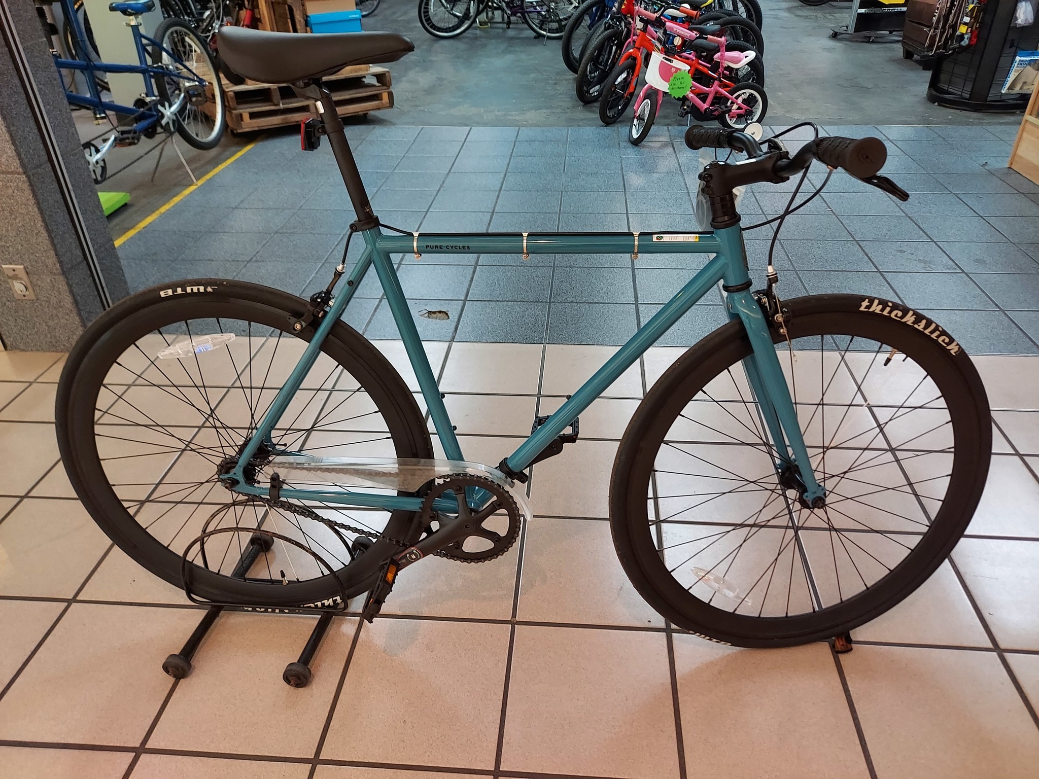 Colorful Fixie Bikes Wallpaper