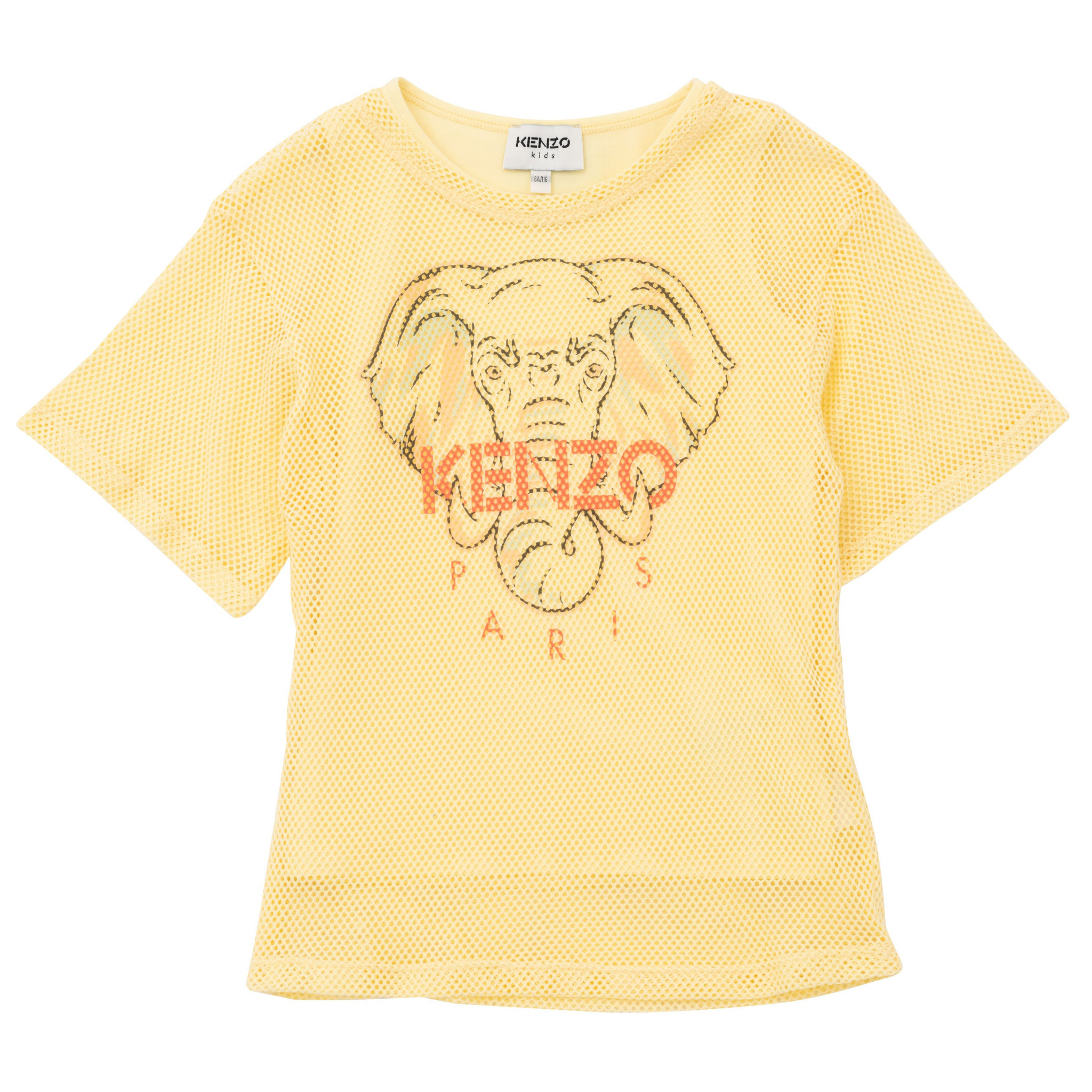 T Shirt 2 Pcs Kenzo Kids Fille 6 Ans Jaune K15495 PE22