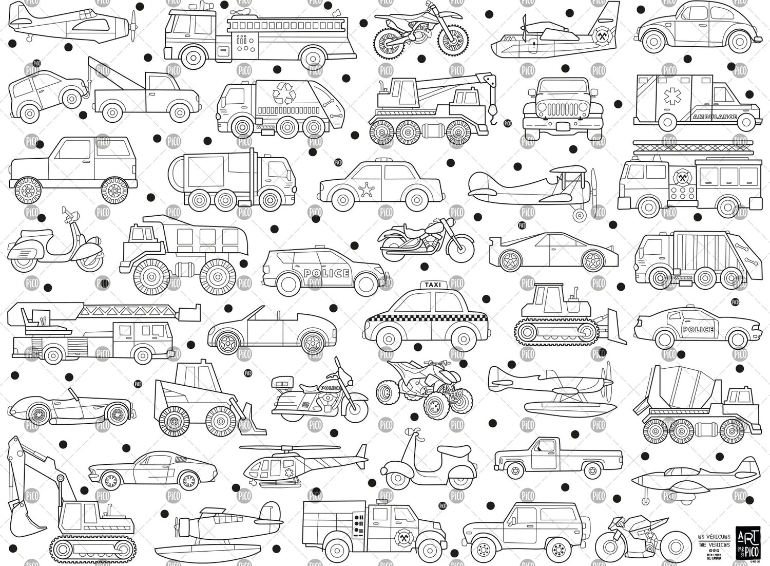 Pico Giant Coloring - Boutique L'Enfantillon