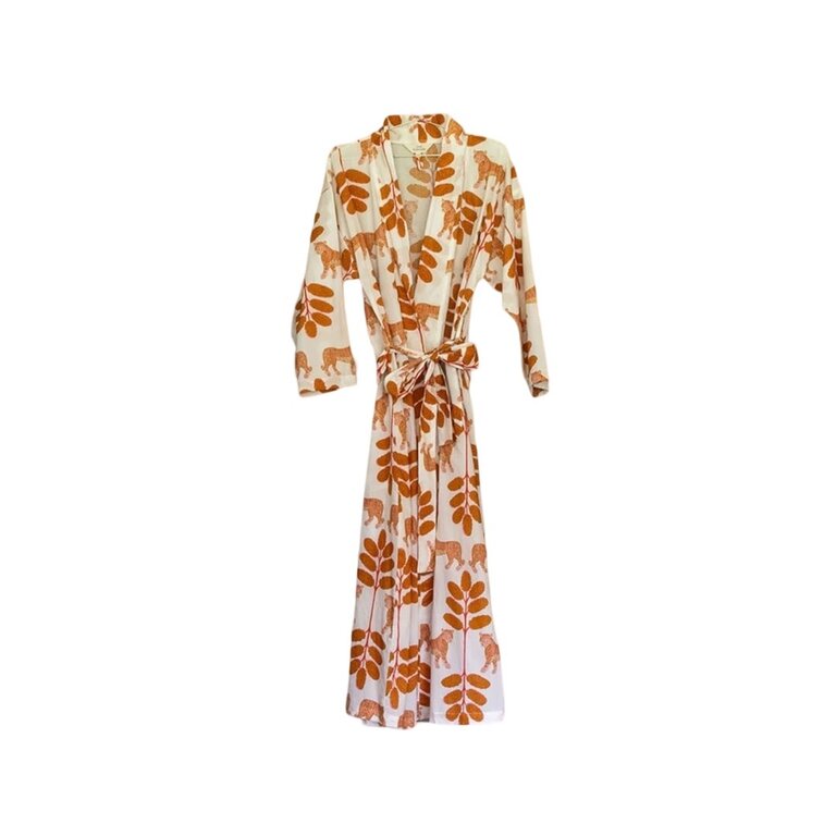 Amar Long Robe - James & Reid Home | Antiquities Amar Long Robe - James & Reid Home | Antiquities