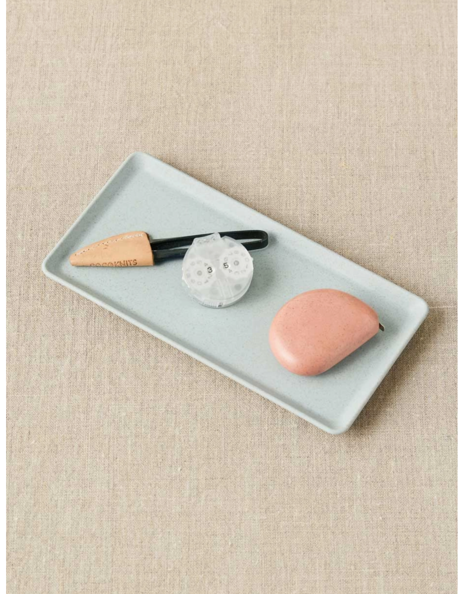 CocoKnits Knitter's Notions Tray - Fog - Argyle Yarn Shop