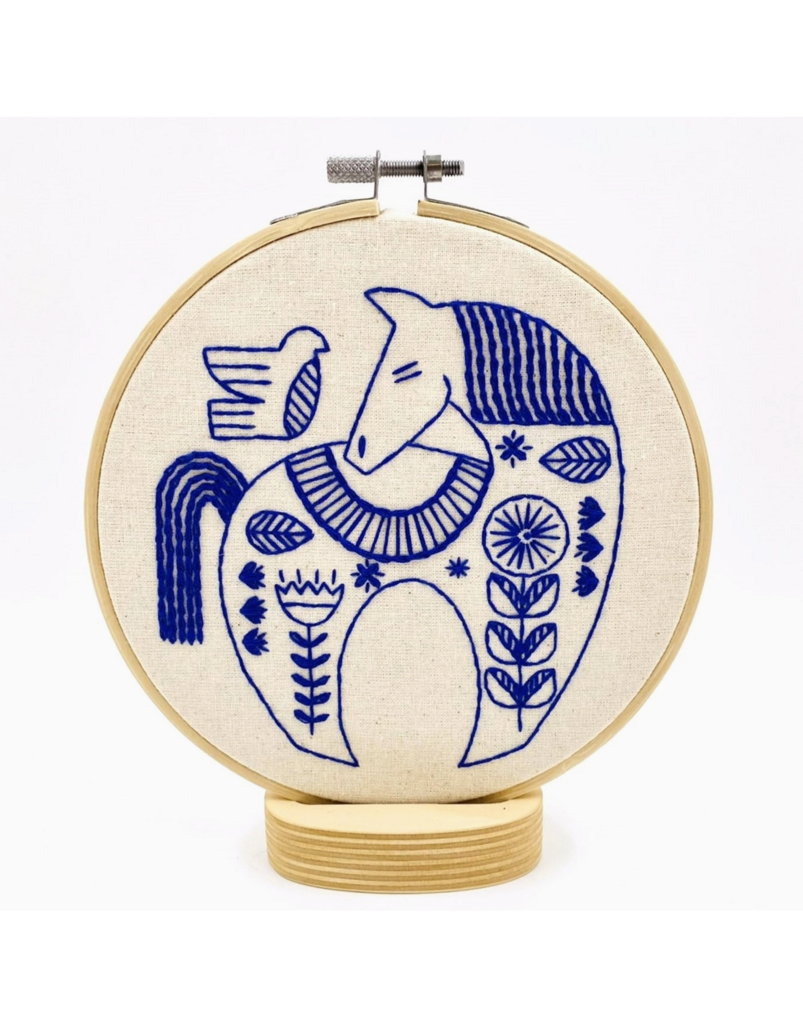 Hook, Line and Tinker Hygge Horse Complete Embroidery Kit - Hook, Line ...