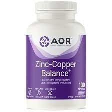 Zinc Copper Balance 100 caps - Hollow Reed School of Healing Arts & Herbals