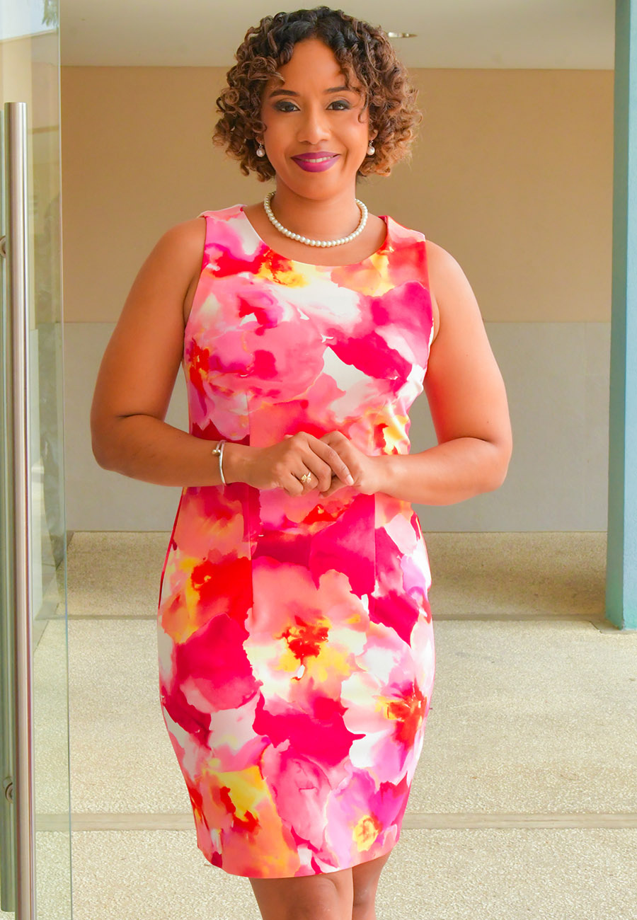 RIVEN- Armhole Printed Round Dress - Harmonygirl.com