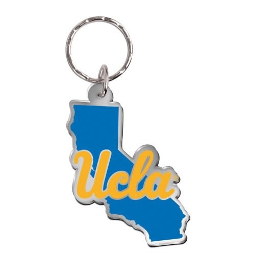 UCLA Cali State Keychain Freeform - Campus Store