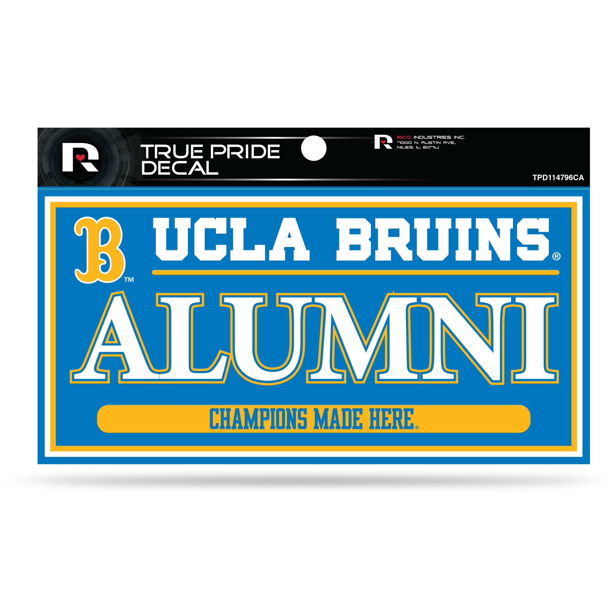 UCLA Bruins True Pride Decal 3X6 - Campus Store